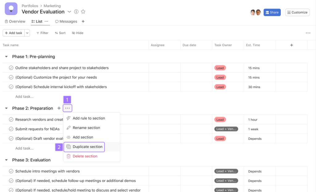 Asana Roadmap 2024 Retrospective H1